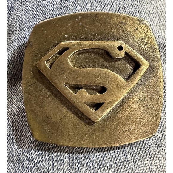 Bergamot Brass Works | Accessories | Superman Dc Comics Superhero Brass ...